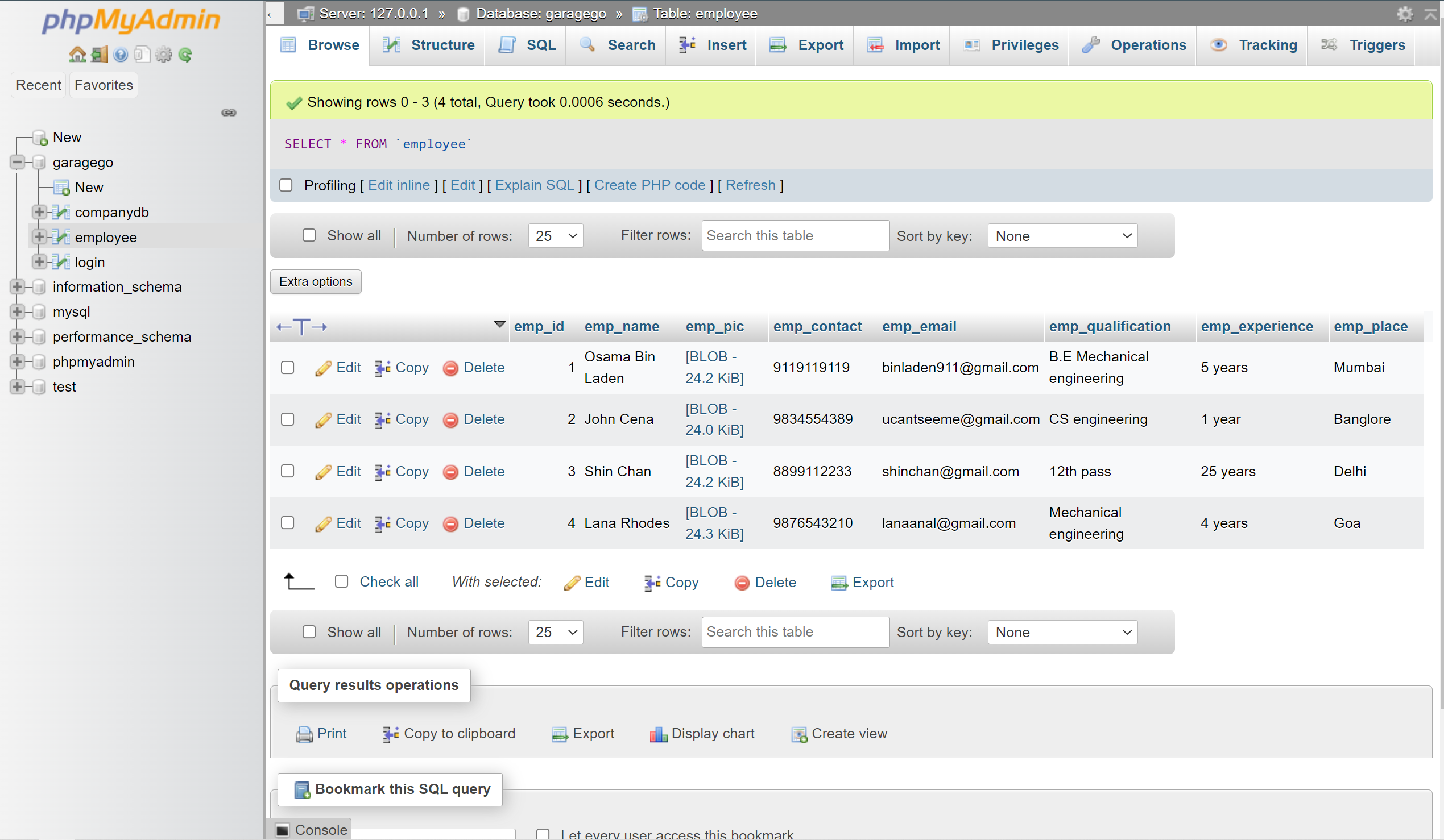 GitHub - ARTHANUR/Garage-go: Database Project using Mysql database , Xampp server and PHP